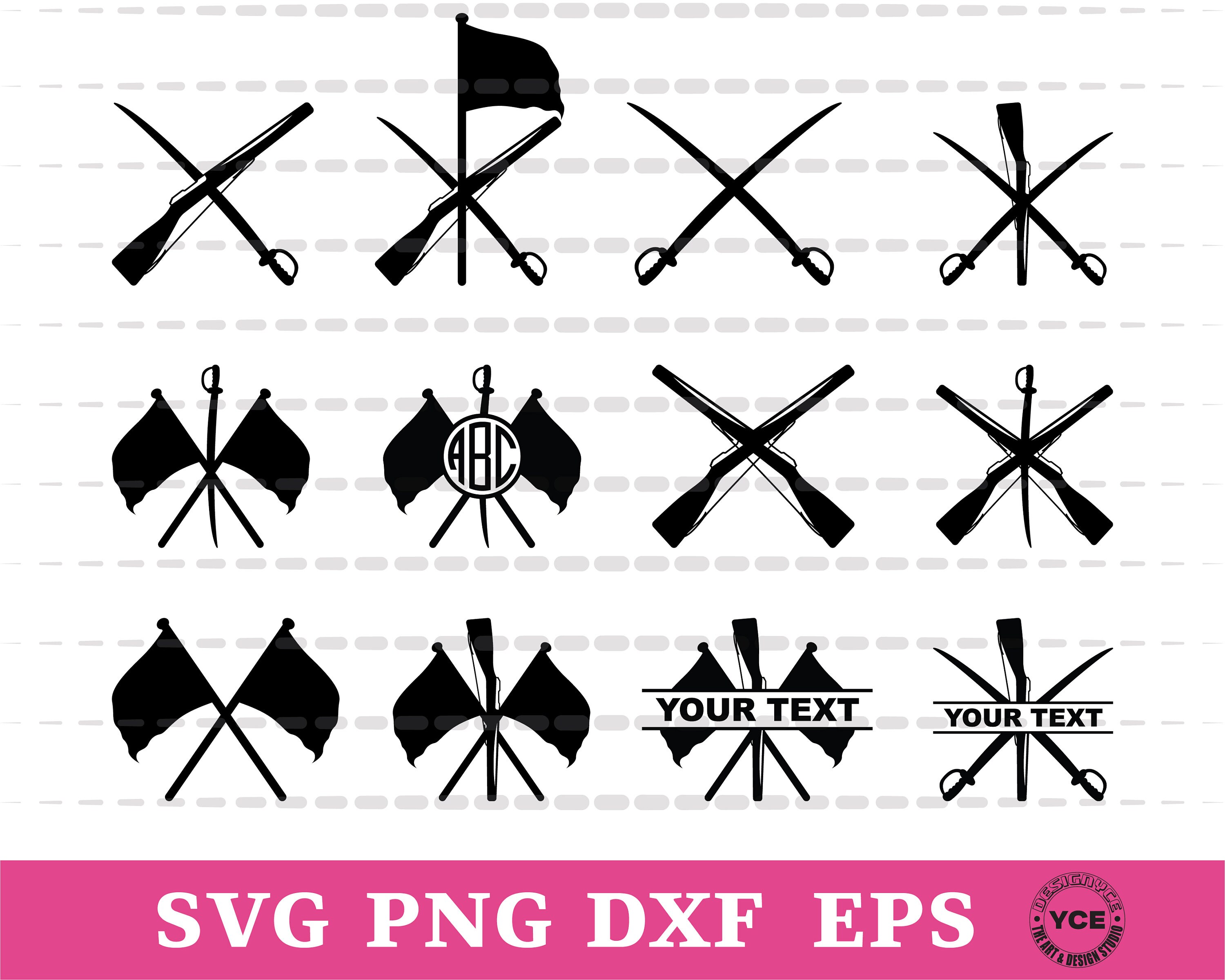 Color Guard SVG, Color Guard Vector, Silhouette, Cricut File, Clipart ...