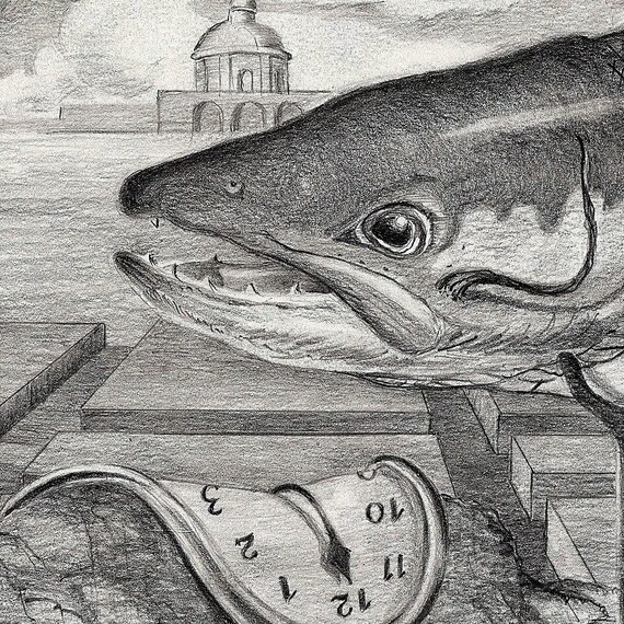 Fish Drawings In Pencil
