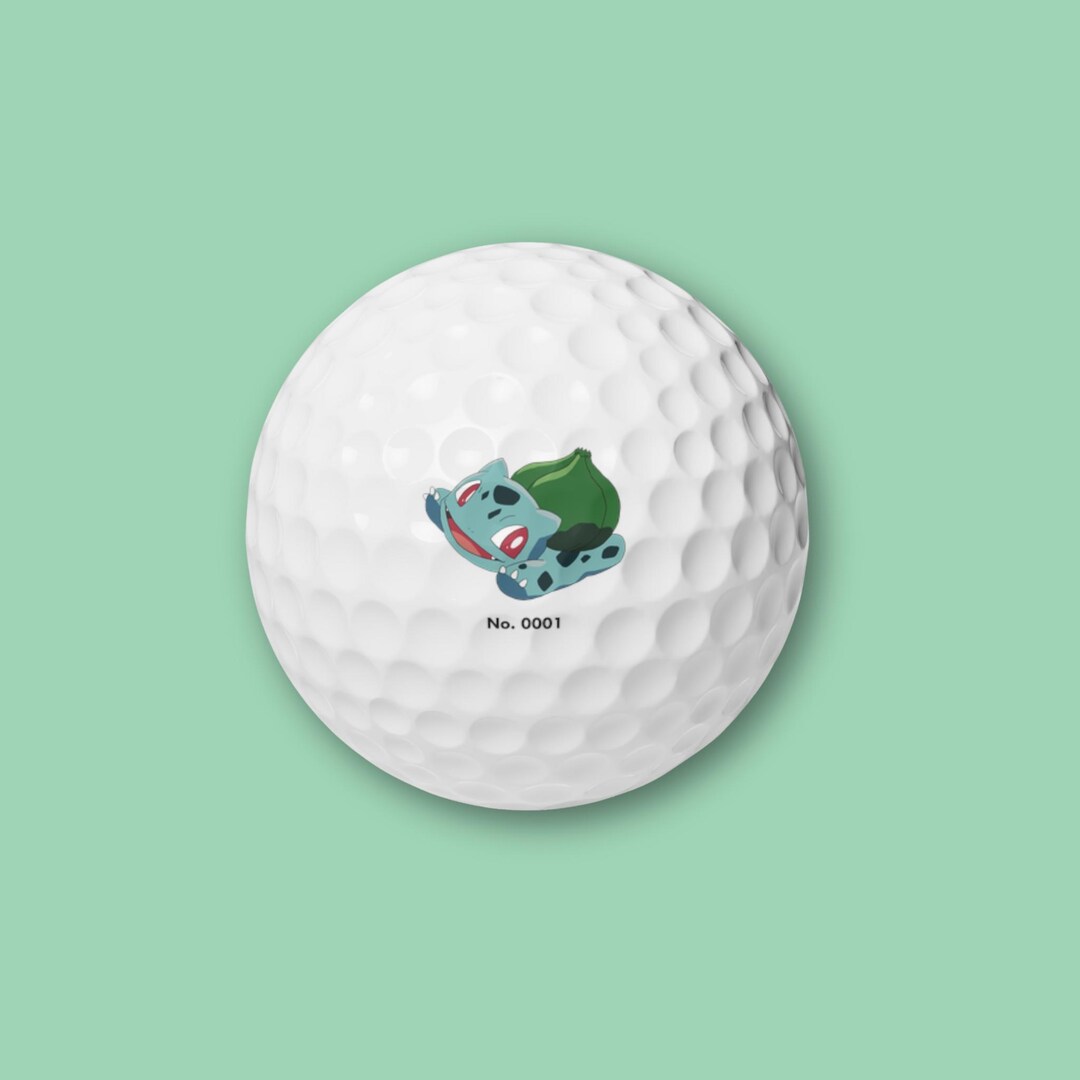 Designed Bulbasaur Pokémon Golf Balls (6) – Perfect for Pokémon ...