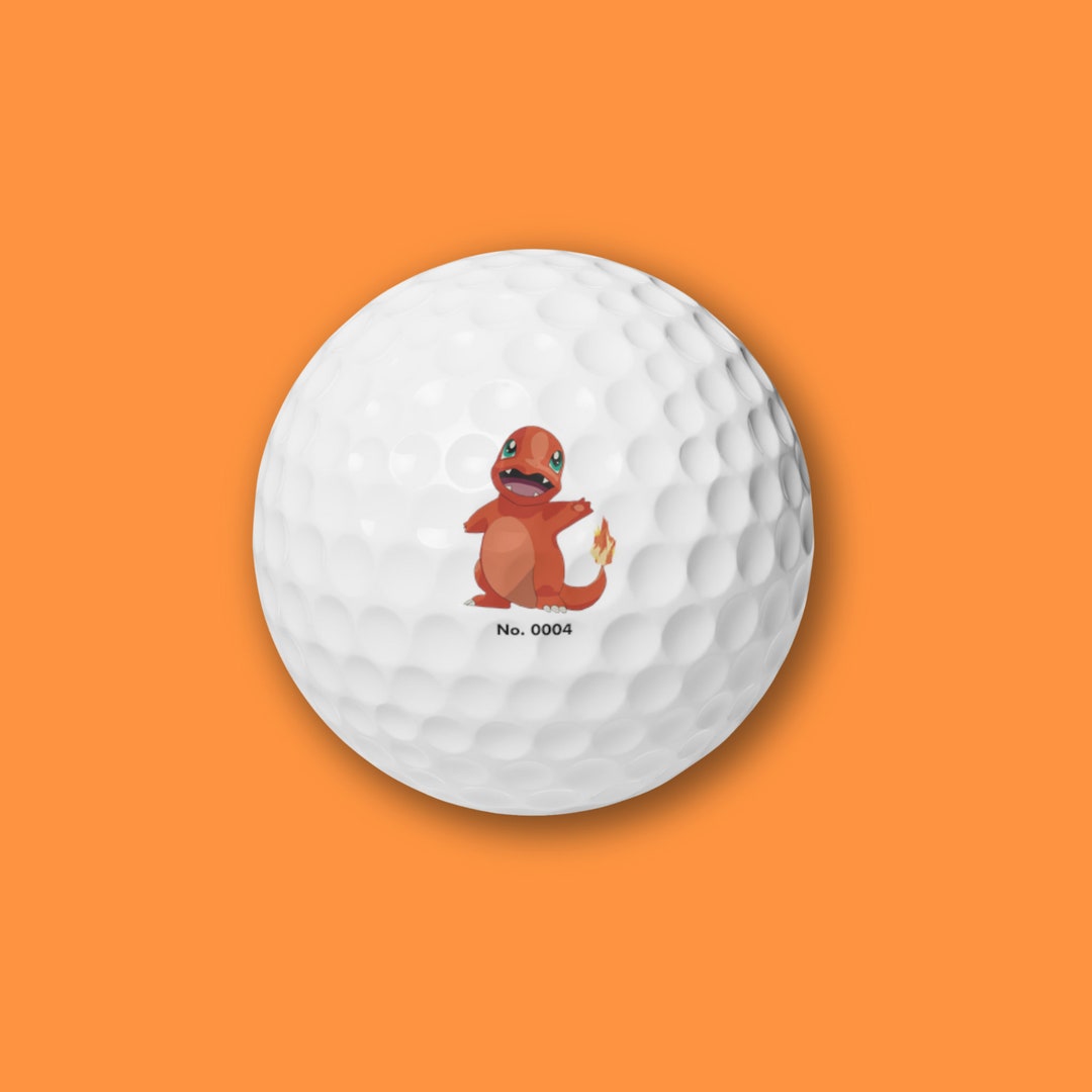 6 Charmander Pokémon Inspired Golf Balls (6 Pack) | Gamer Gift, Golf ...
