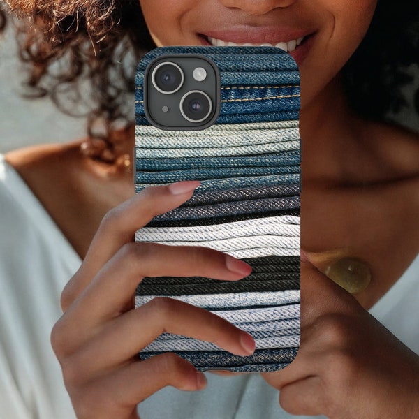 Denim Phone Case - Etsy