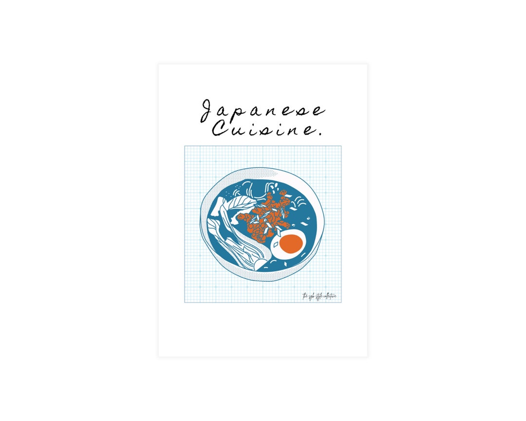 Ramen Lover Club, Japanese Greeting Card, Digital Blank Note Card ...