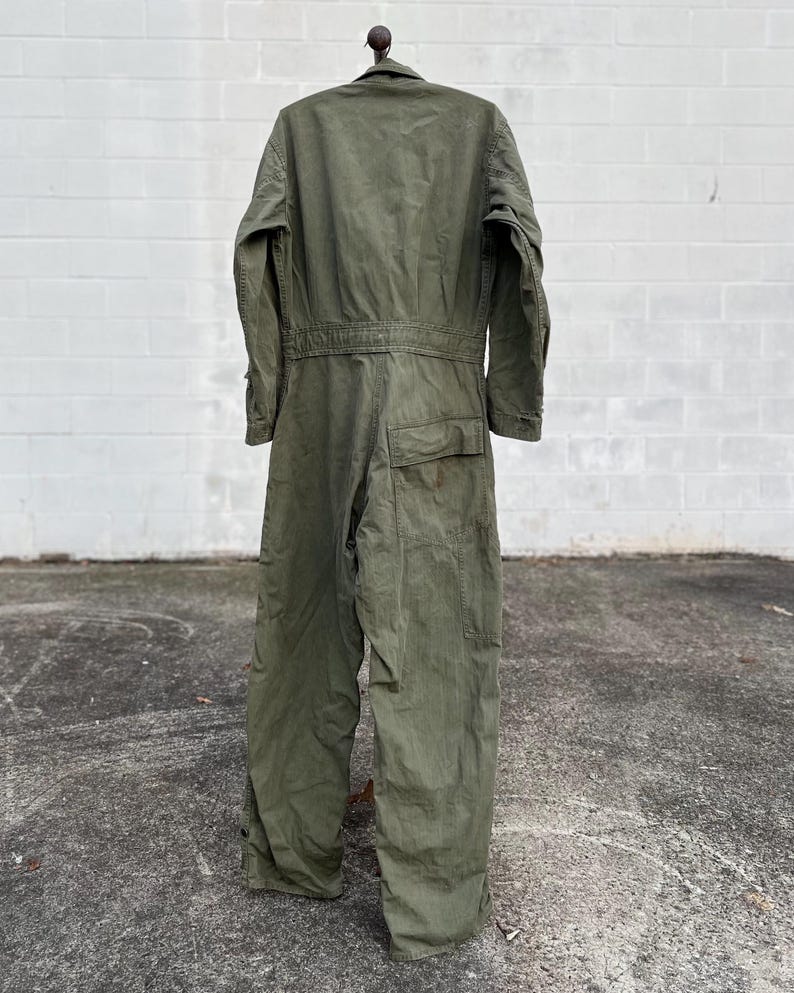 Vintage 1940s WWII Military HBT Belted 13-star Coveralls - Etsy