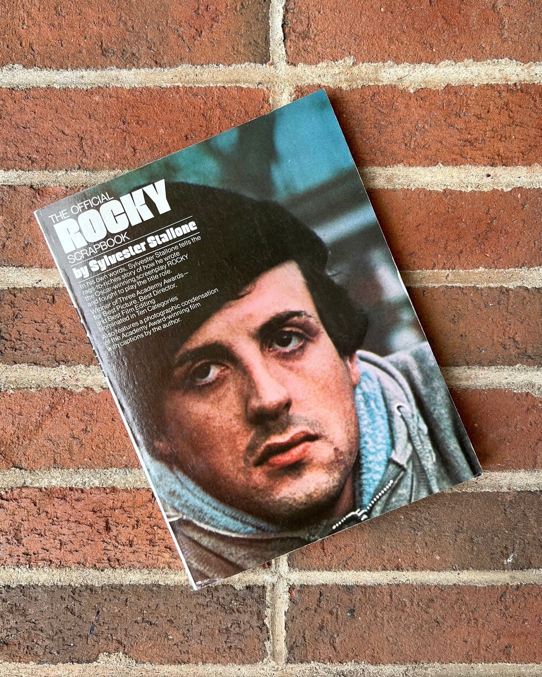 1977 the Official Rocky Scrapbook Sylvester Stallone - Etsy