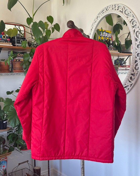 1970s Winston Racing Nylon Jacket // NASCAR Red Swing… - Gem