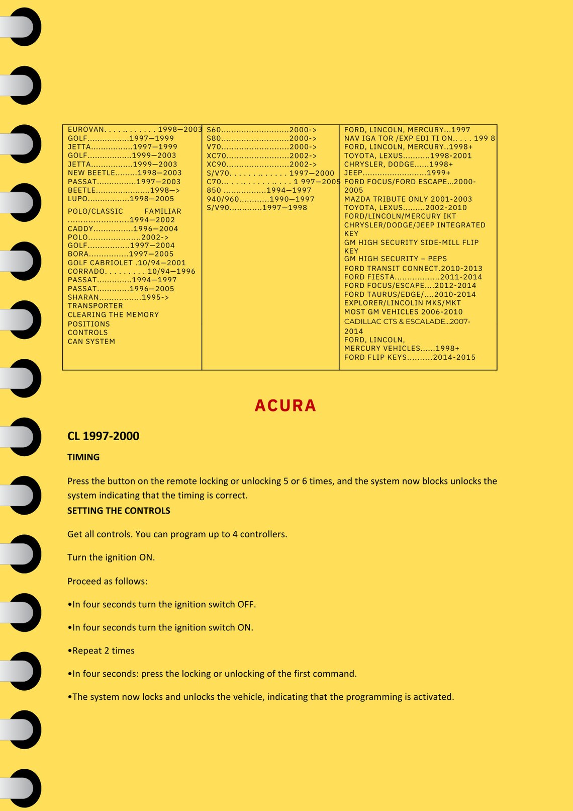 Ebook on Car Key and Remote Programming. - Etsy