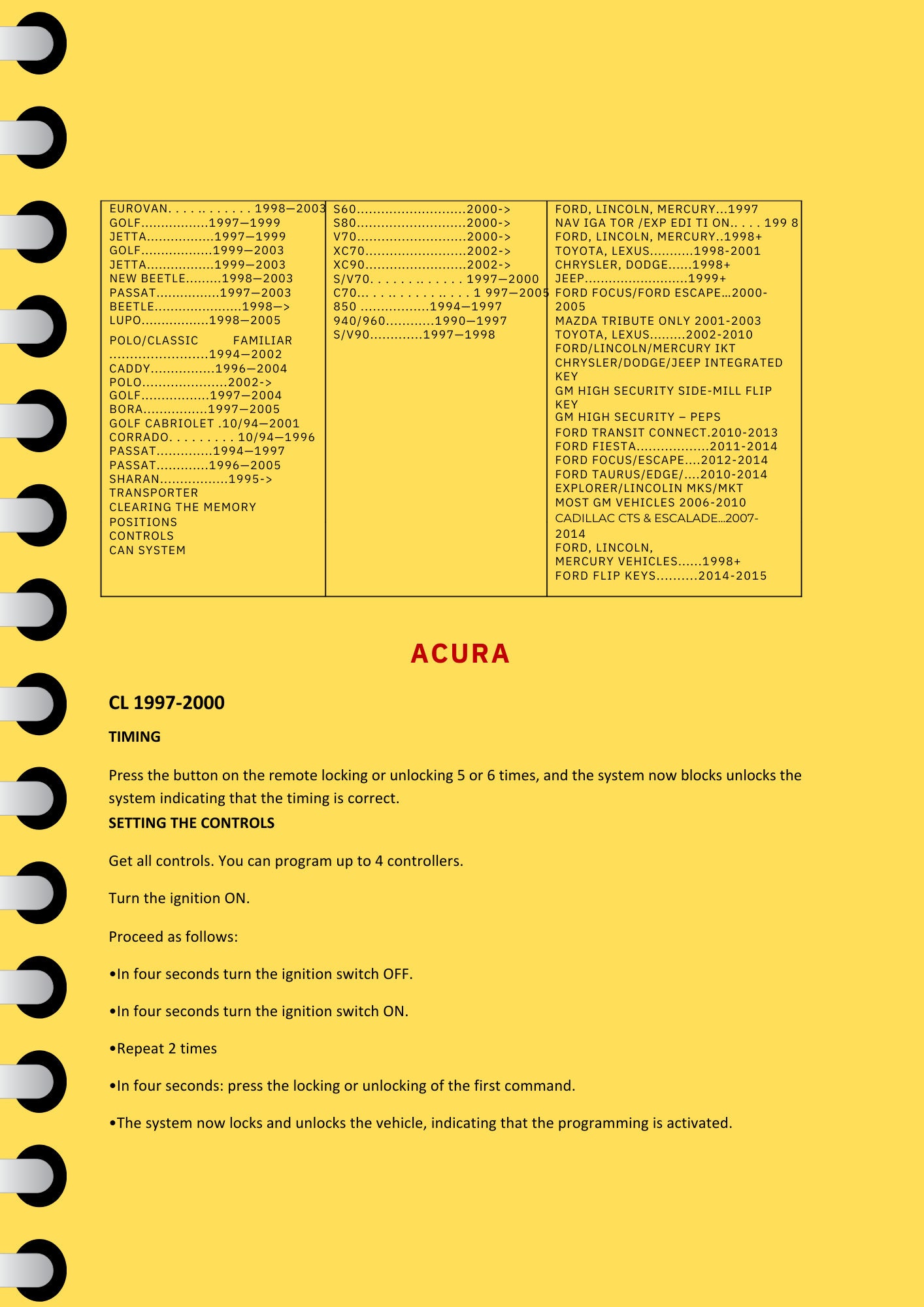 Ebook on Car Key and Remote Programming. - Etsy