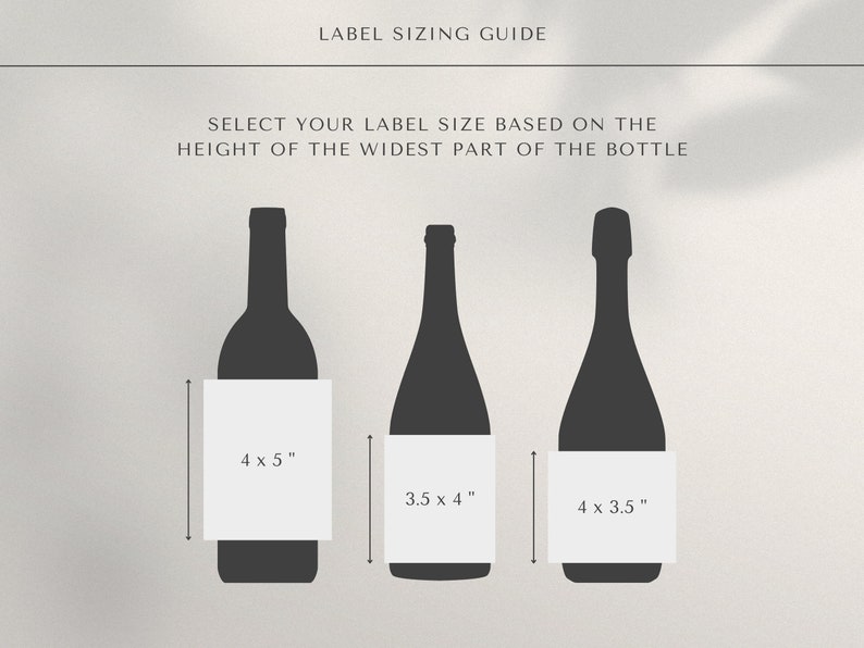 Photo Wedding Wine Label Template Editable on Canva | Custom Printable ...