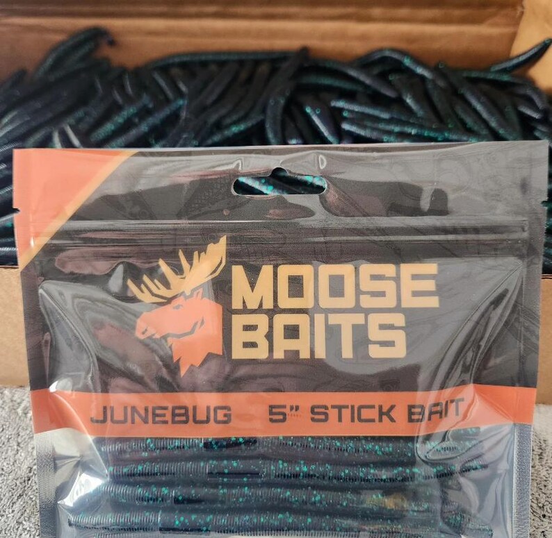 Bass Fishing 5" Senko Style Stick Baits, Pack of 10, Soft Plastic ...