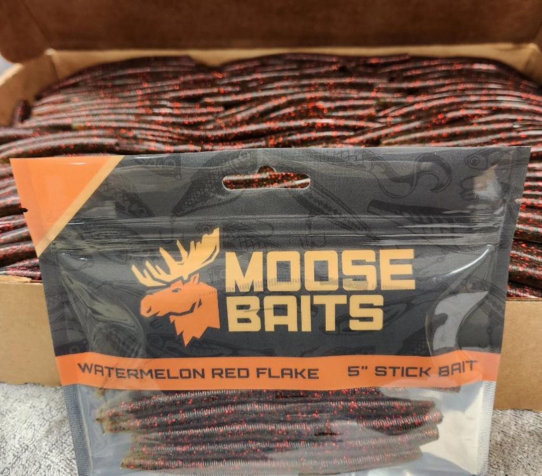 Bass Fishing 5" Senko Style Stick Baits, Pack of 10, Soft Plastic ...