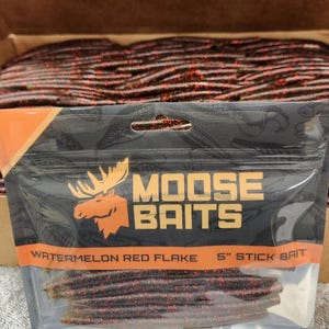 Bass Fishing 5" Senko Style Stick Baits, Pack of 10, Soft Plastic ...