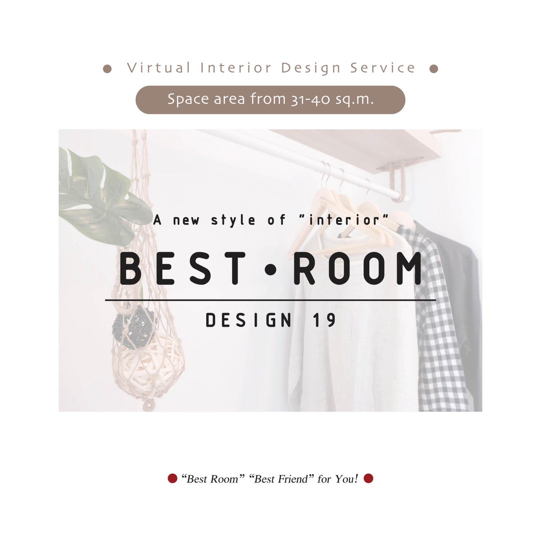 Virtual Room Interior Design With 3D View, Space Area From 31-40 Sq.m ...