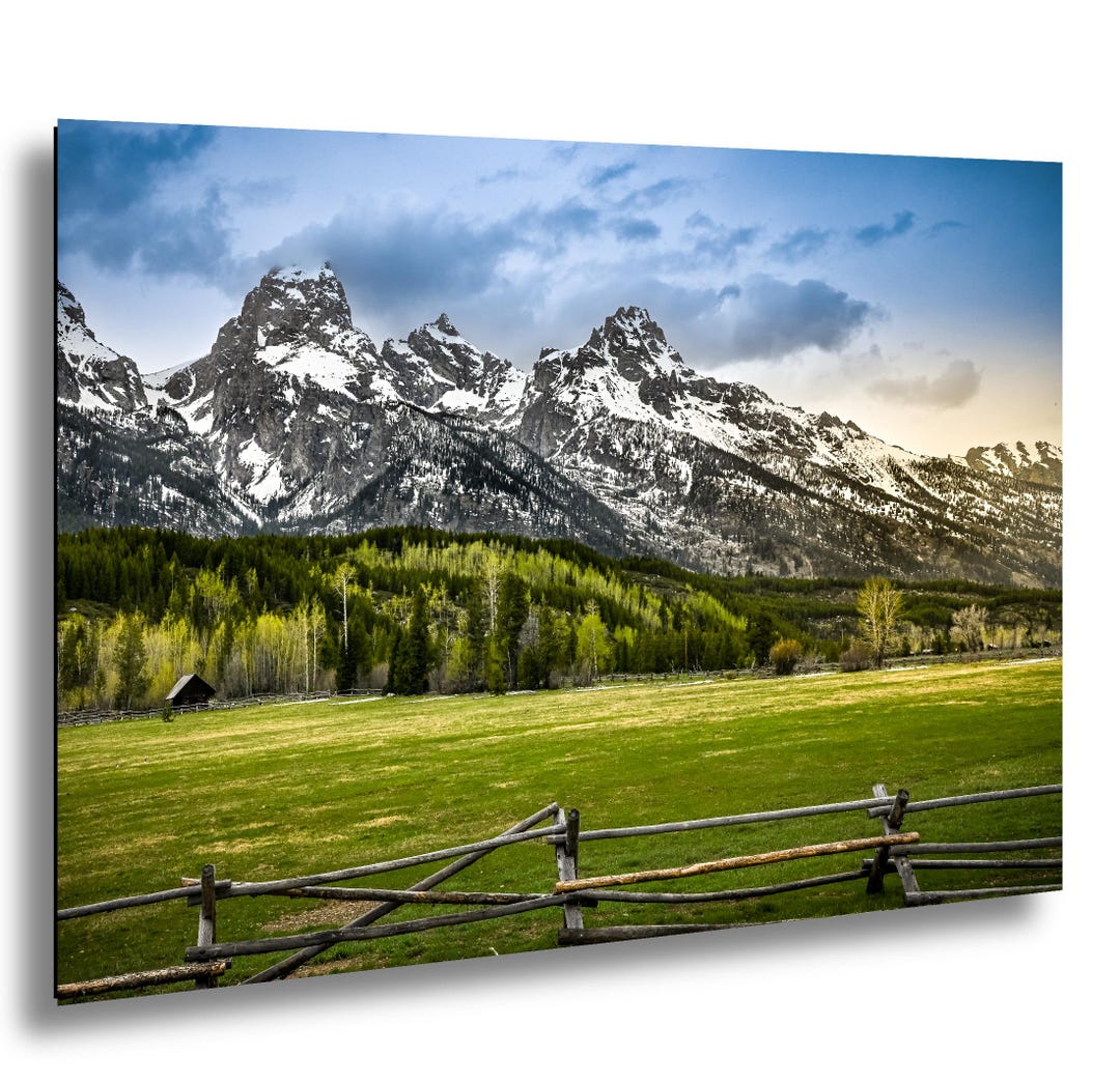 Grand Tetons National Park Photo, Grand Tetons Art Print, Landscape ...