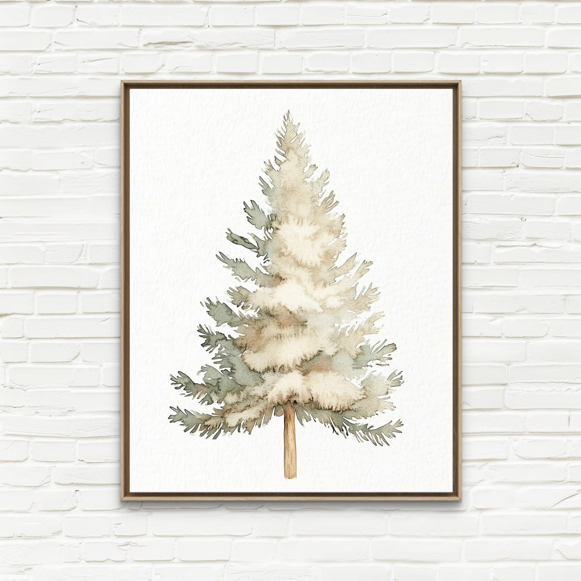 Watercolor Christmas Prints | Holiday Wall Art Set (digital Download ...