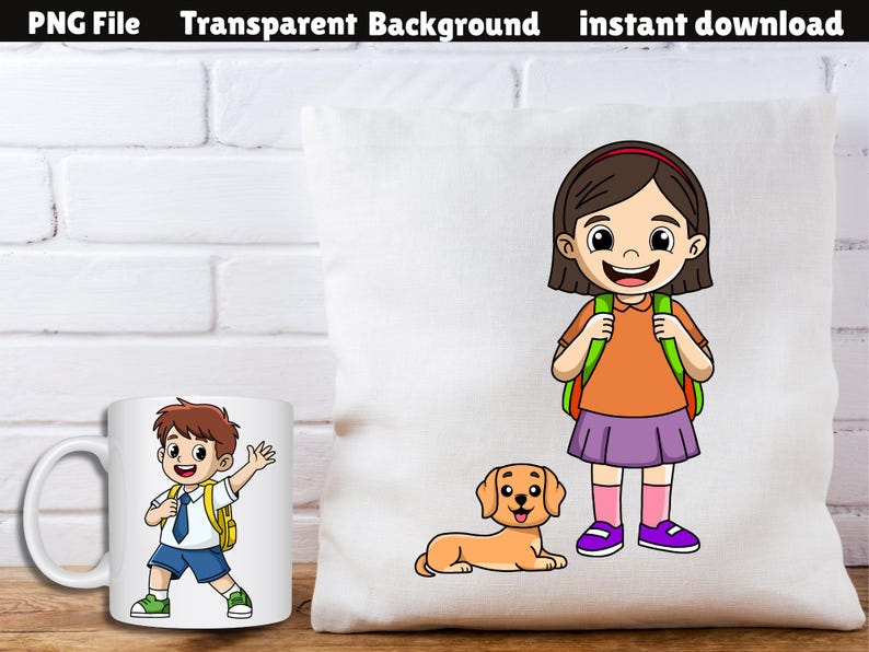 20 School Kids Clipart Bundle | Back to School PNG | Teacher Resources ...