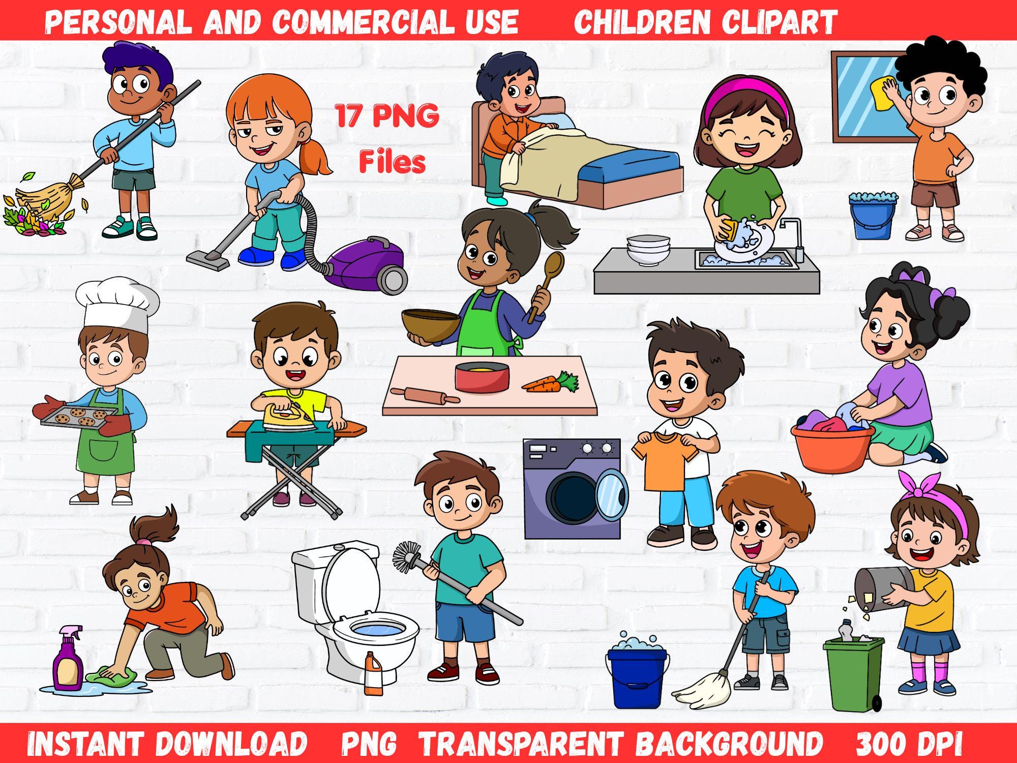 Life Skills Clipart For Kids