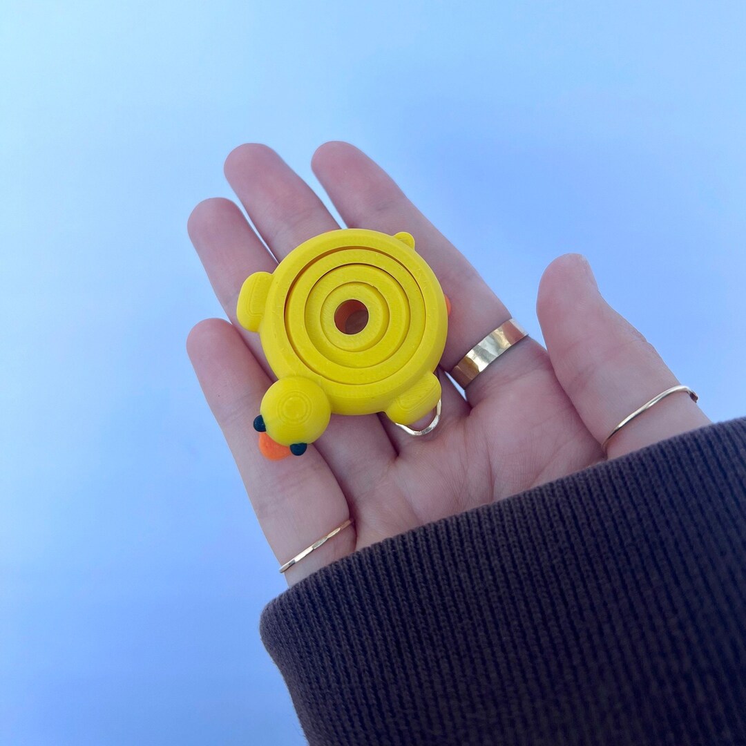 Spinpets - 3D Printed Duck Fidget Toy - Etsy