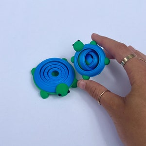 Spinpets - 3D Printed Turtle Fidget Toy - Etsy