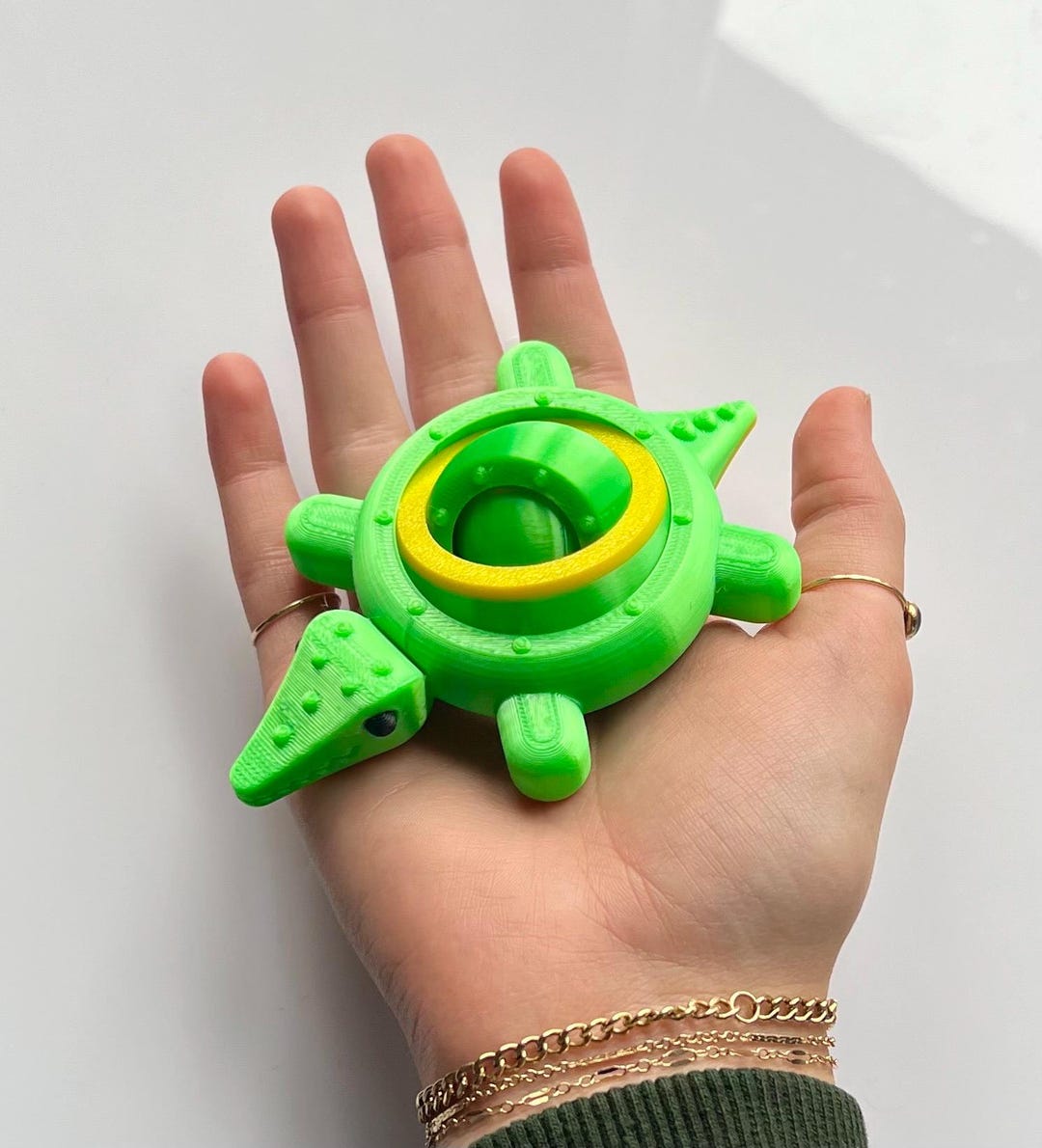 Spinpets - 3D Printed Alligator Fidget Toy - Etsy