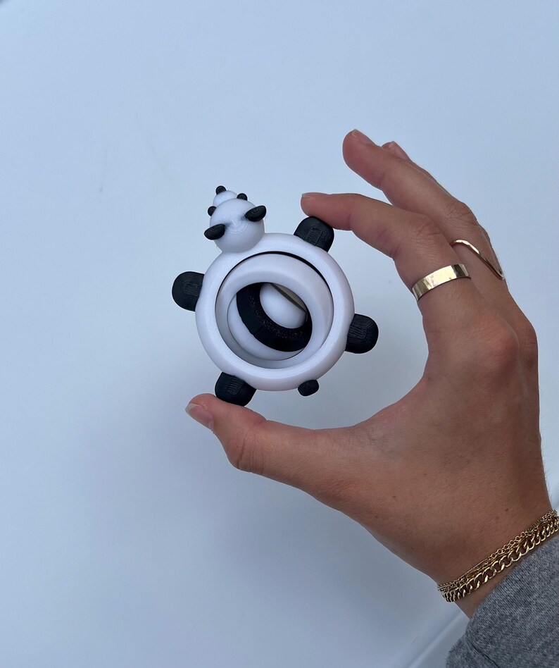 Spinpets - 3D Printed Panda Fidget Toy - Etsy
