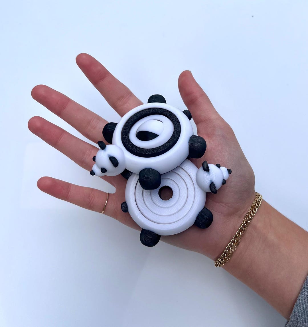 Spinpets - 3D Printed Panda Fidget Toy - Etsy