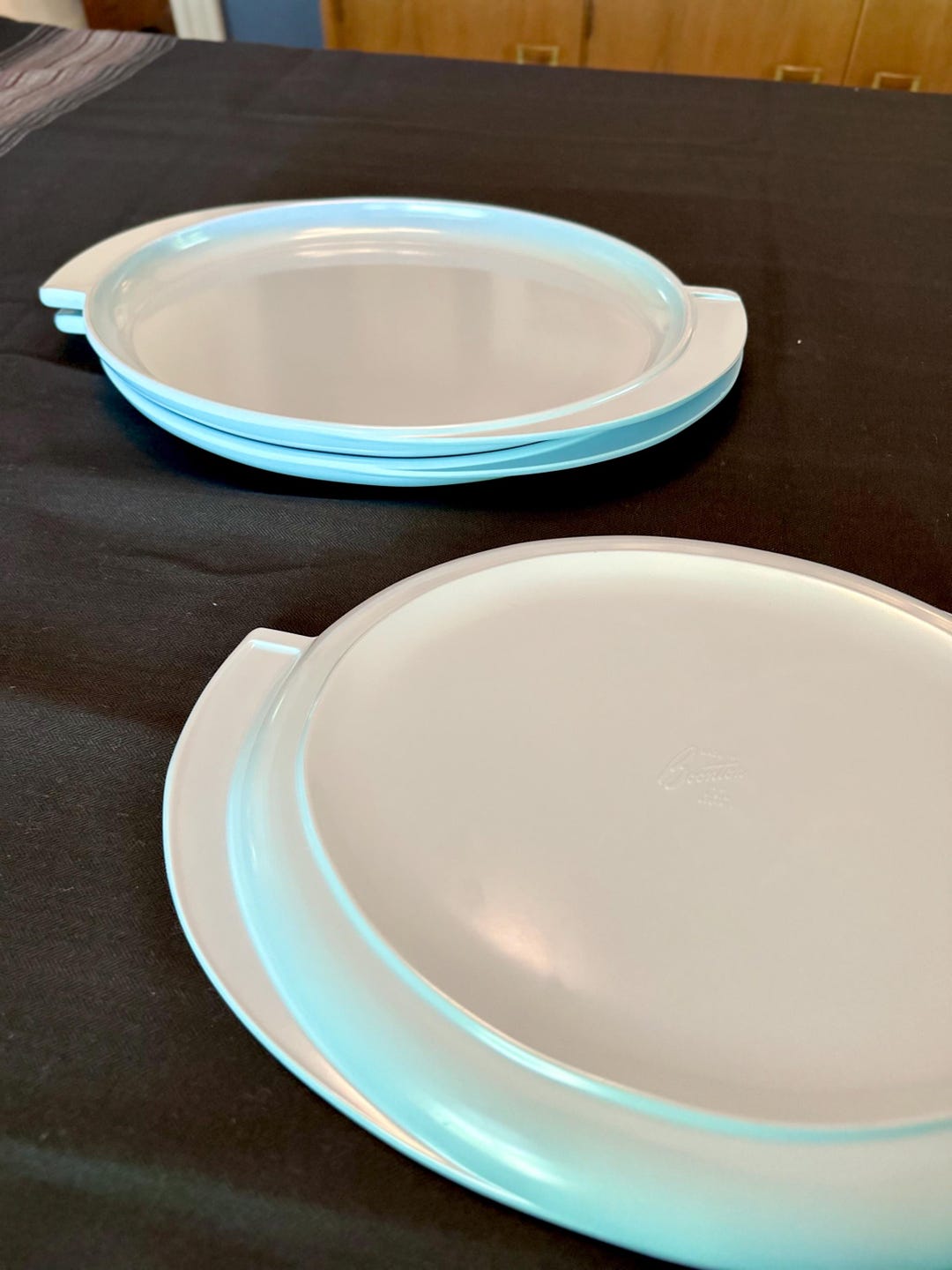 Vintage Pale Blue Boontonware Melmac Serving Platter 606 - Etsy