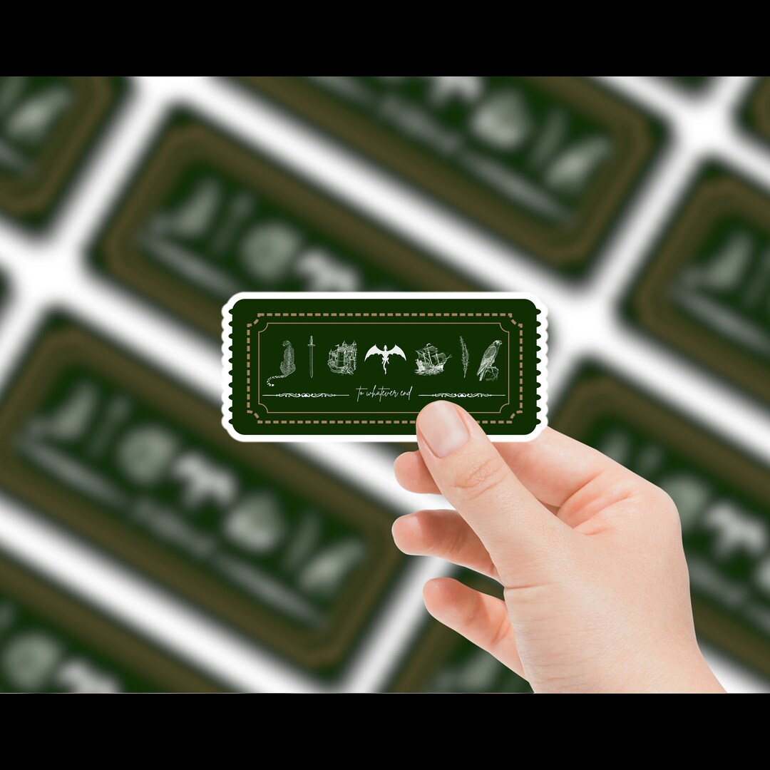 Cute TOG Sticker, Booktok Sticker, Reading Fan, Throne of Glass Merch ...