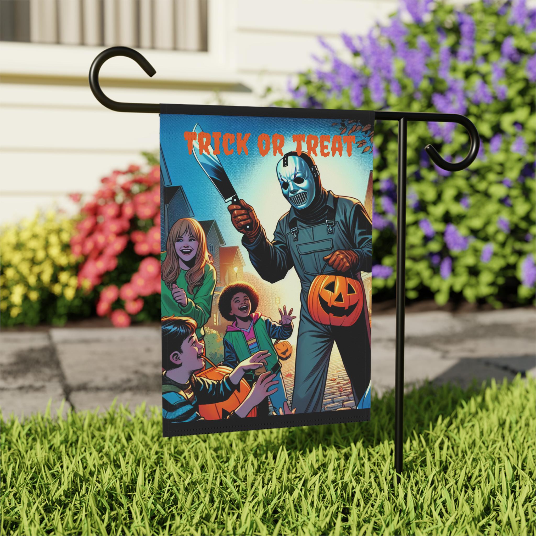Halloween Trick or Treat Horror Slasher Garden & House Banner - Etsy