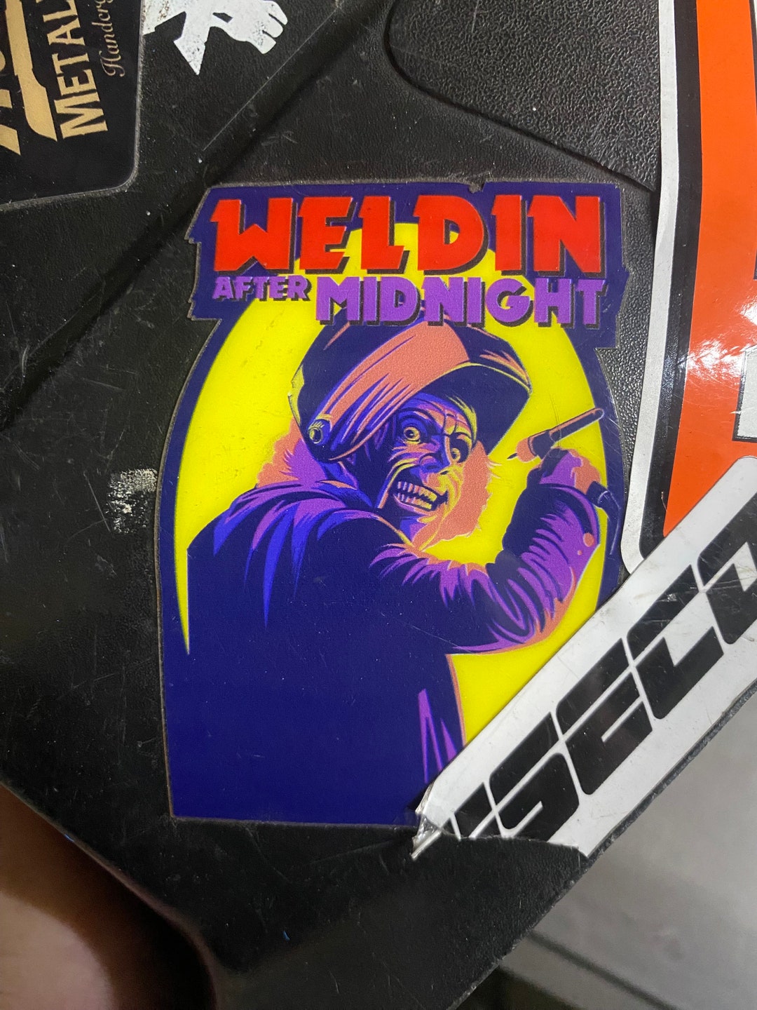 Welding Sticker After Midnight Custom Horror Movie Lon Chaney Tig ...