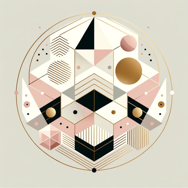 Geometric Decor - Etsy