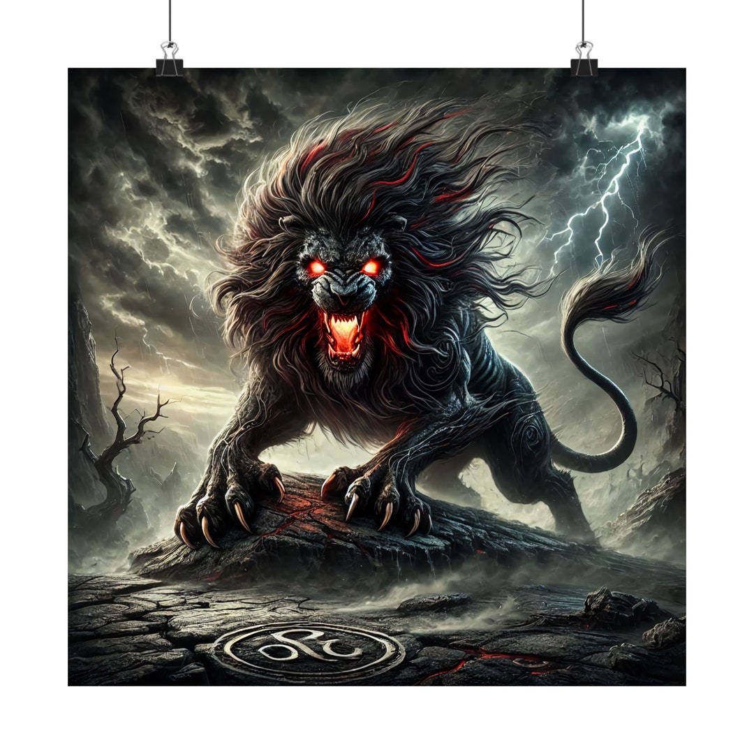 Scary Edition of the Gothic Zodiac Signs Collection Matte Vertical ...