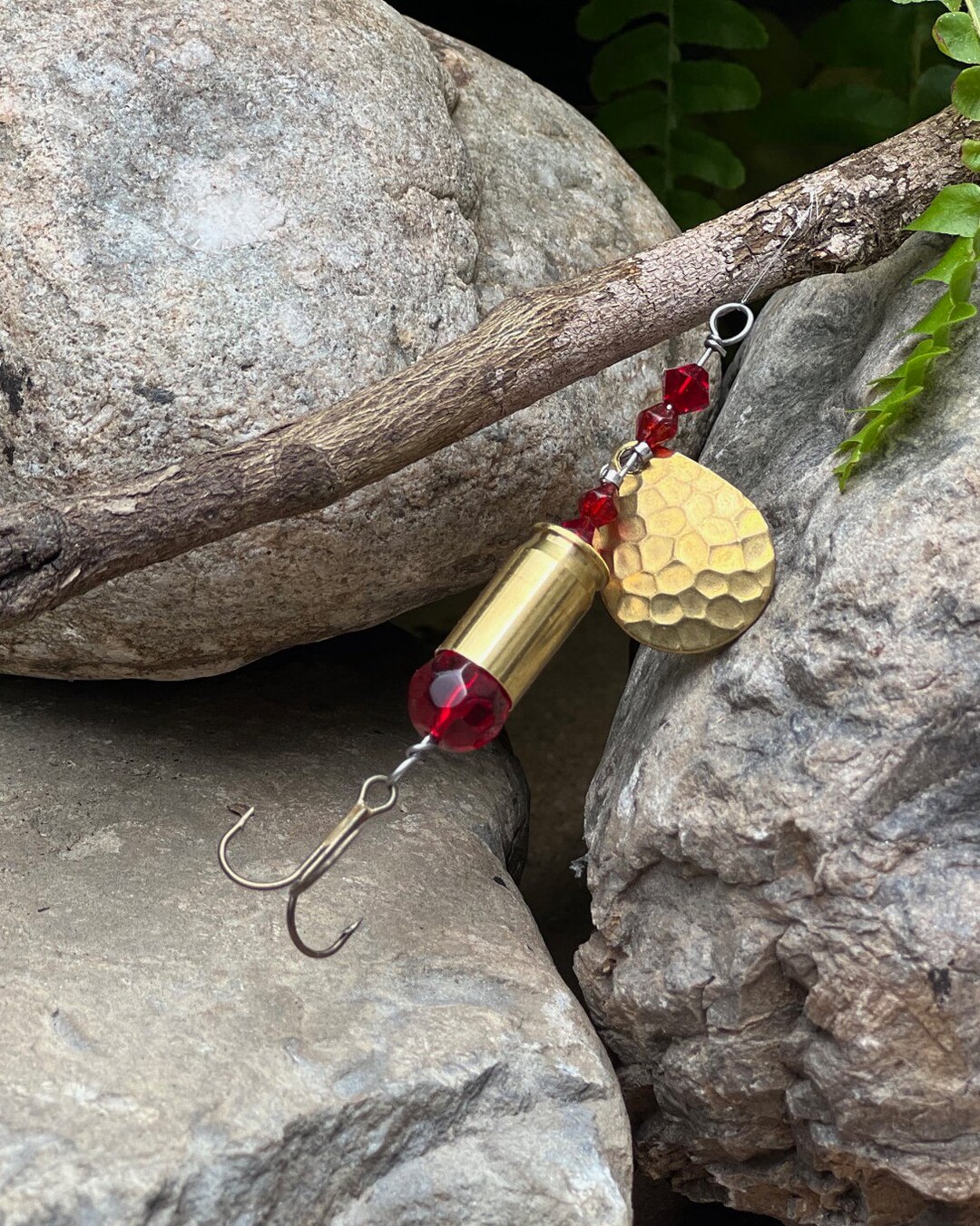 Personalized Handcrafted Fishing Bullet Lure Birthday Present for ...
