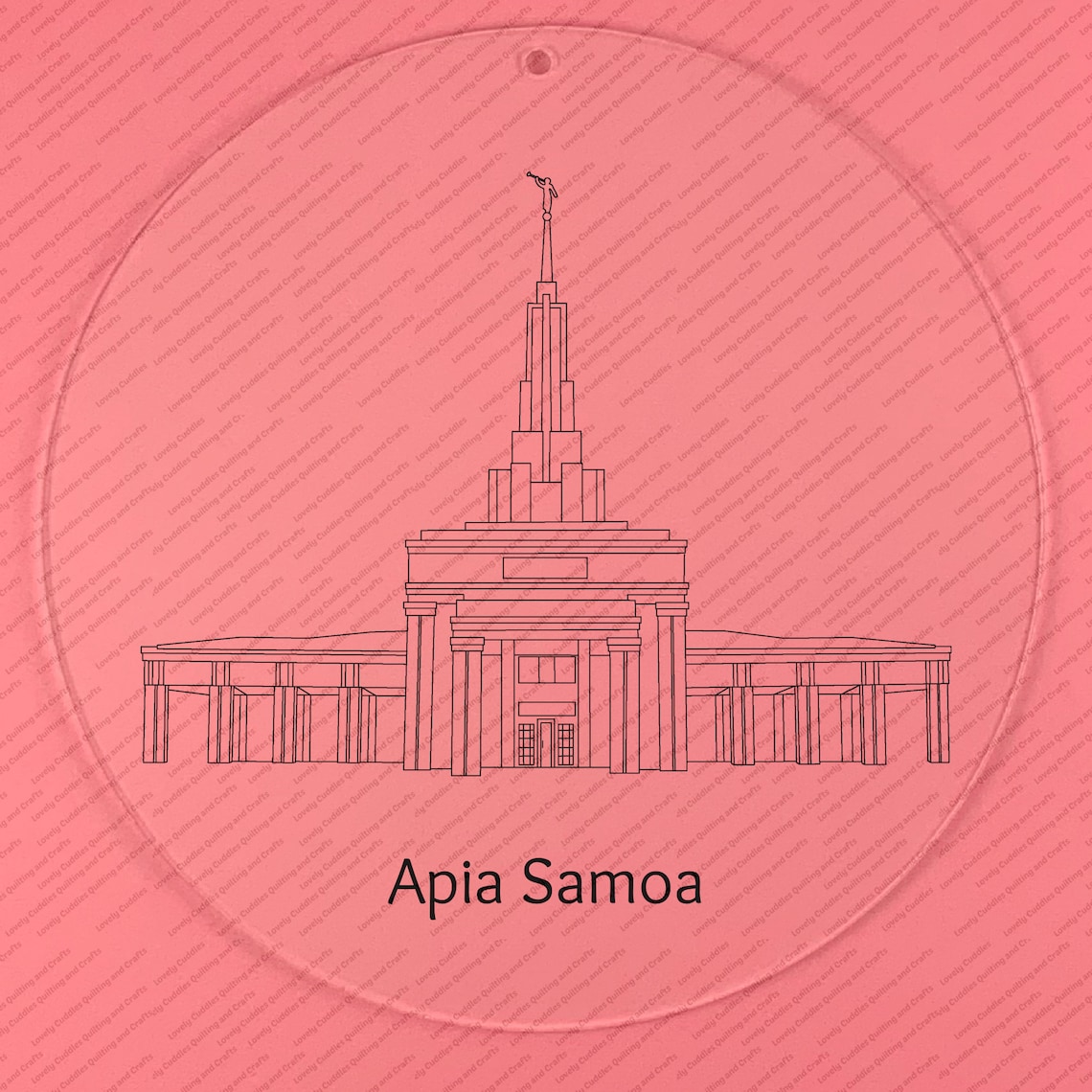 Apia Samoa LDS Temple SVG File-digital Download - Etsy