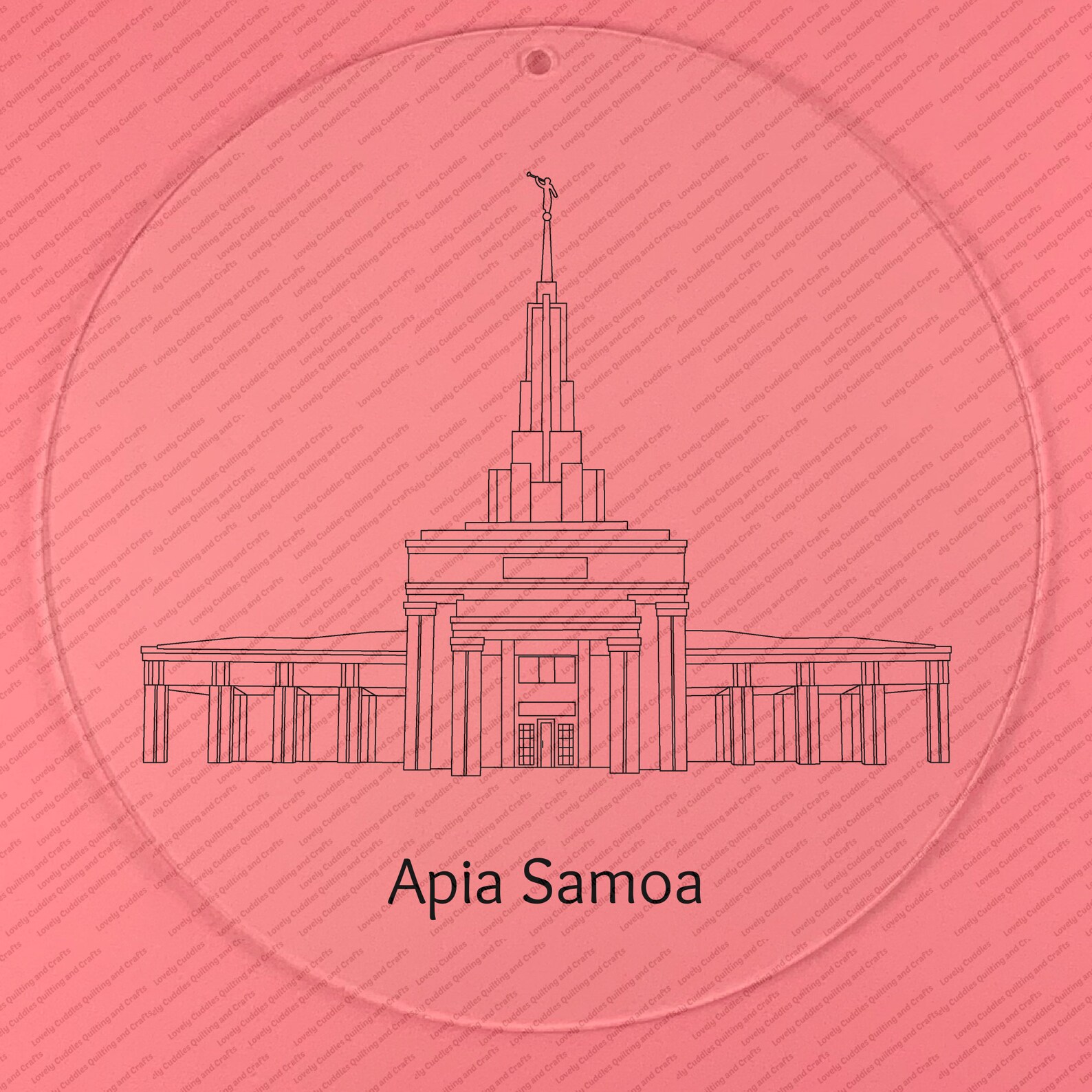 Apia Samoa LDS Temple SVG File-digital Download - Etsy