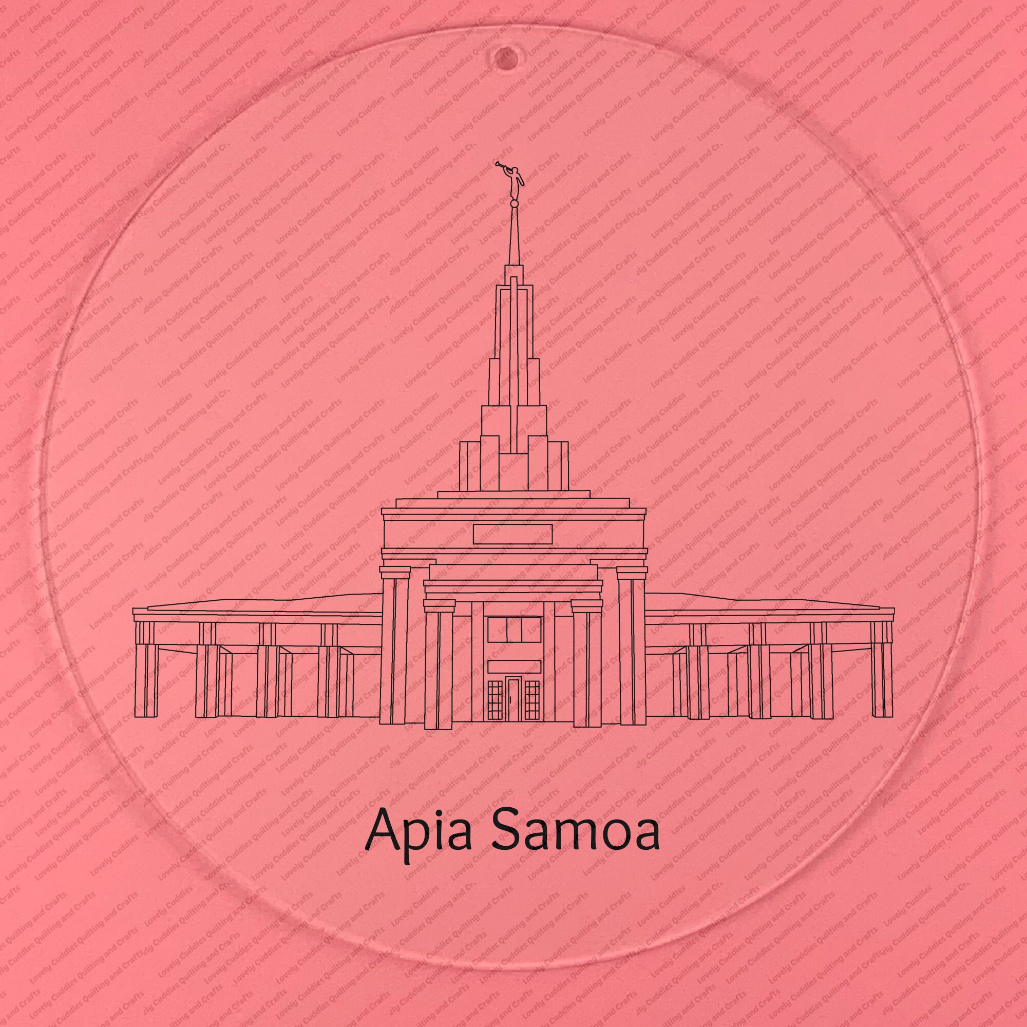 Apia Samoa LDS Temple SVG File-digital Download - Etsy