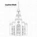 Layton Utah LDS Temple SVG File-digital Download - Etsy