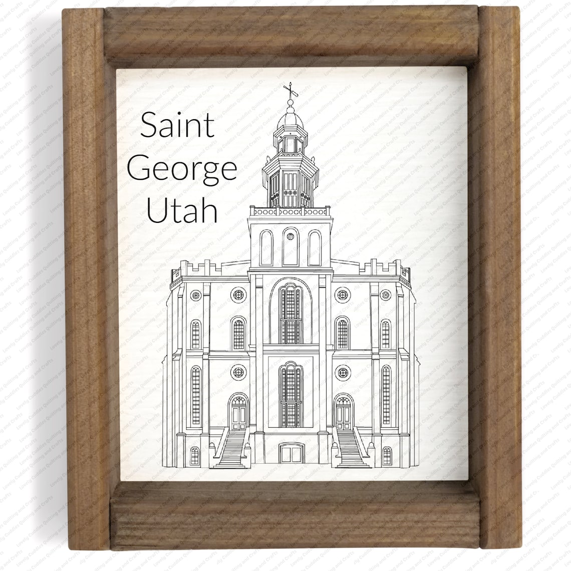 Saint George Utah LDS Temple SVG File-digital Download - Etsy
