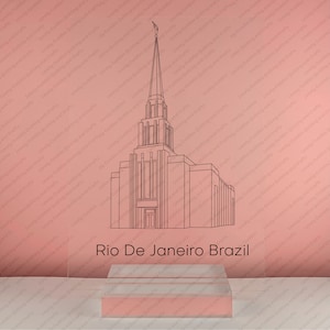 Rio De Janeiro Brazil LDS Temple SVG File-digital Download - Etsy