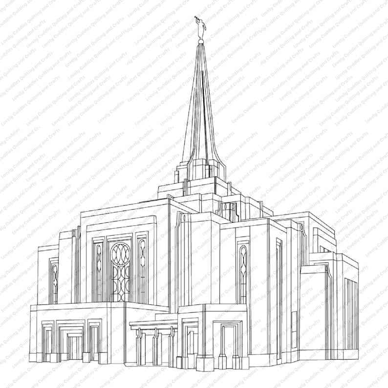 Gilbert, Arizona LDS Temple SVG File-digital Download - Etsy Ireland
