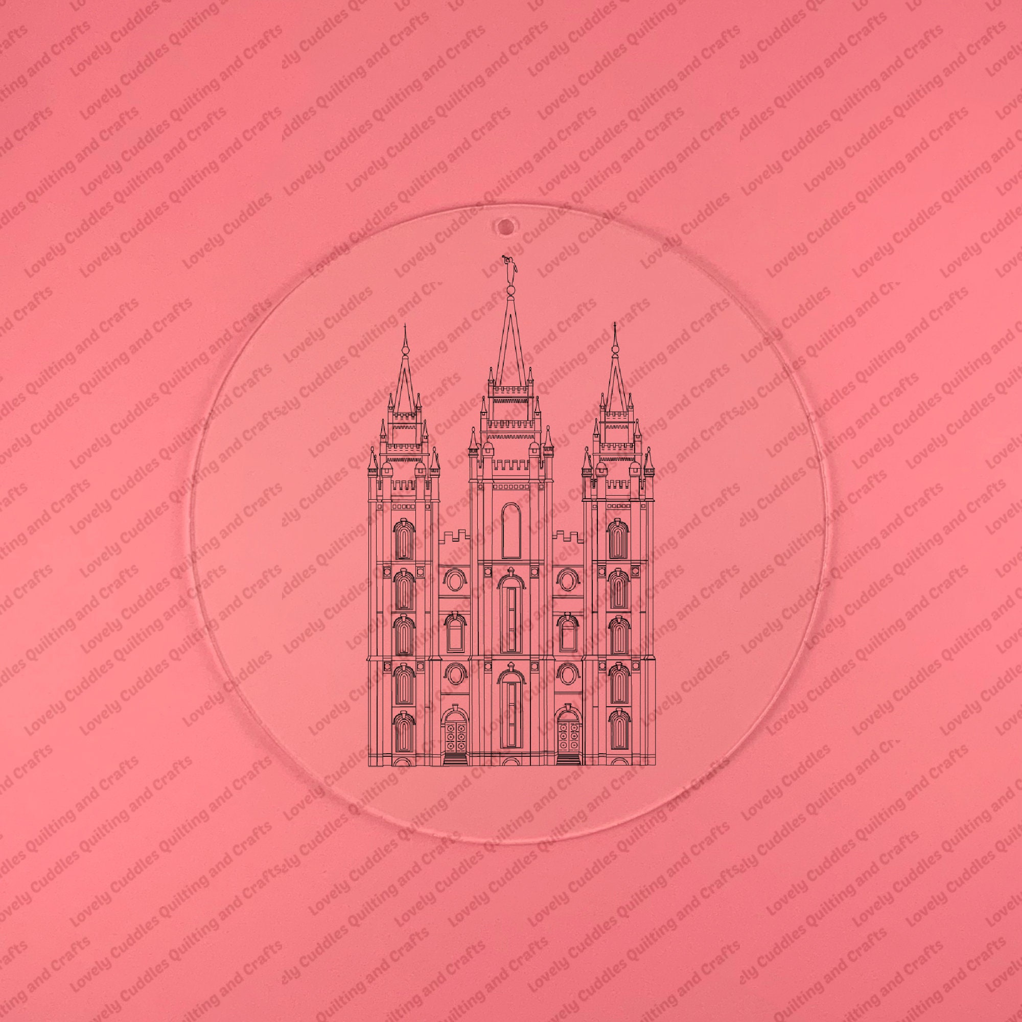 Salt Lake City, Utah LDS Temple SVG File Digital Download - Etsy