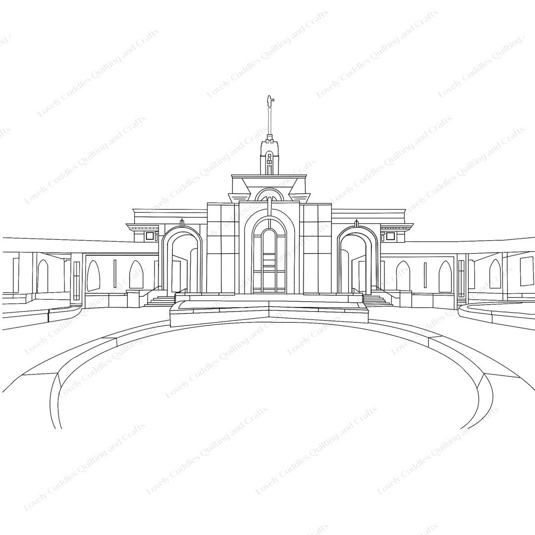 Mount Timpanogos LDS Temple SVG File 2- Digital Download - Etsy