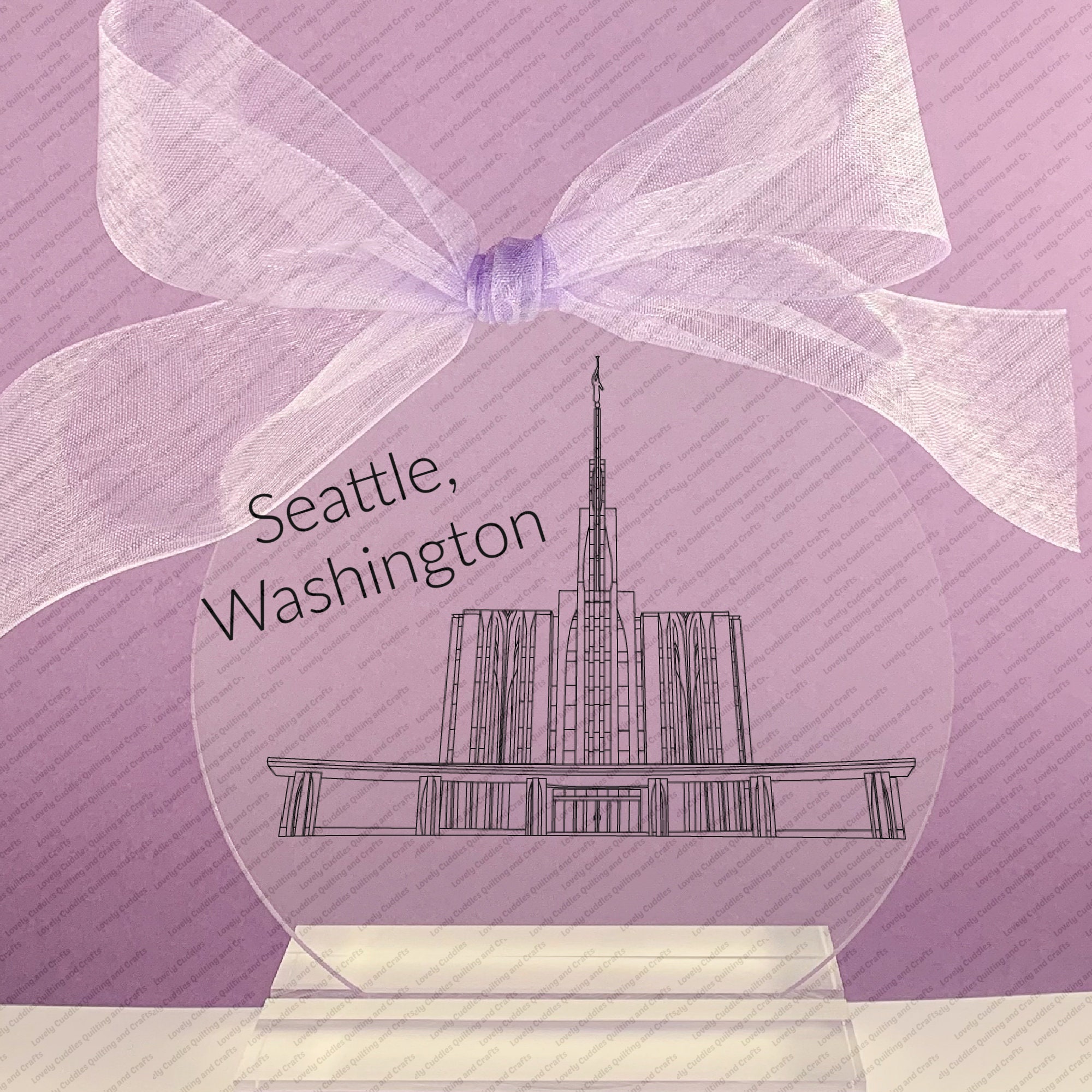 Seattle, Washington LDS Temple SVG File-digital Download - Etsy