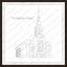 Mckinney, Texas SVG Temple Drawing File- Digital Download- Temple of ...
