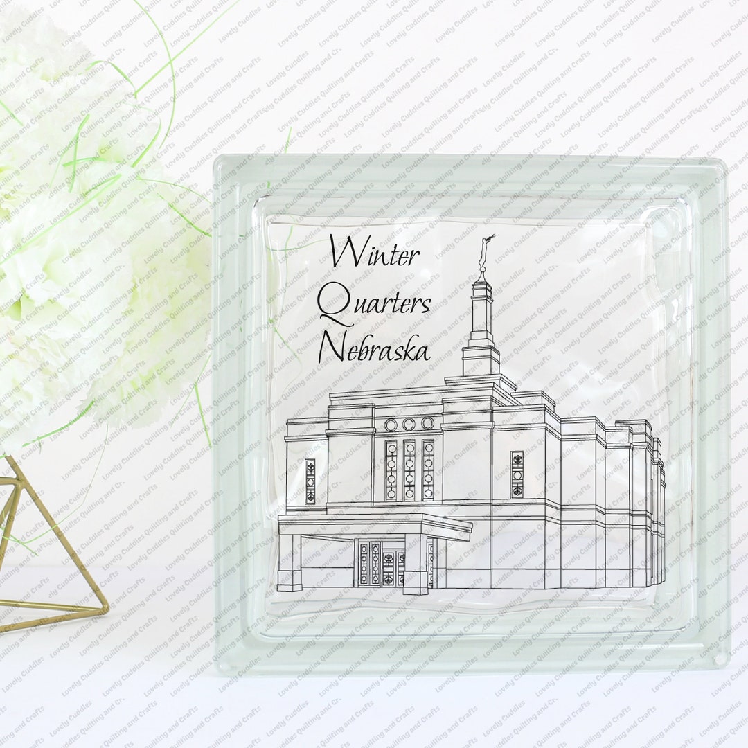 Winter Quarters Nebraska LDS Temple SVG File-digital Download - Etsy