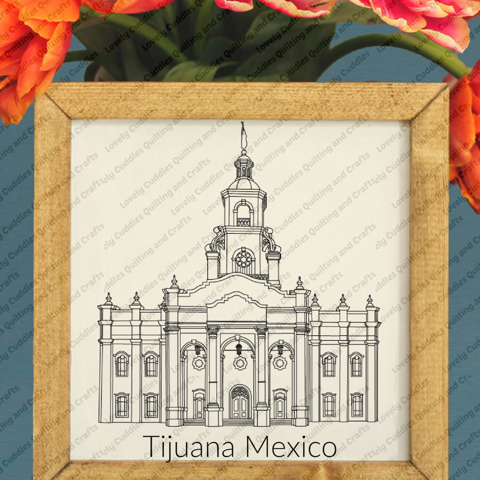 Tijuana Mexico LDS Temple SVG File-digital Download - Etsy