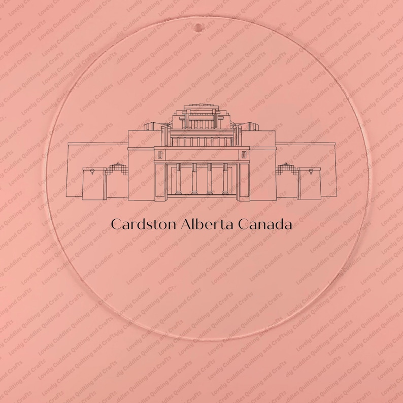 Cardston Alberta Canadalds Temple SVG File-digital Download - Etsy