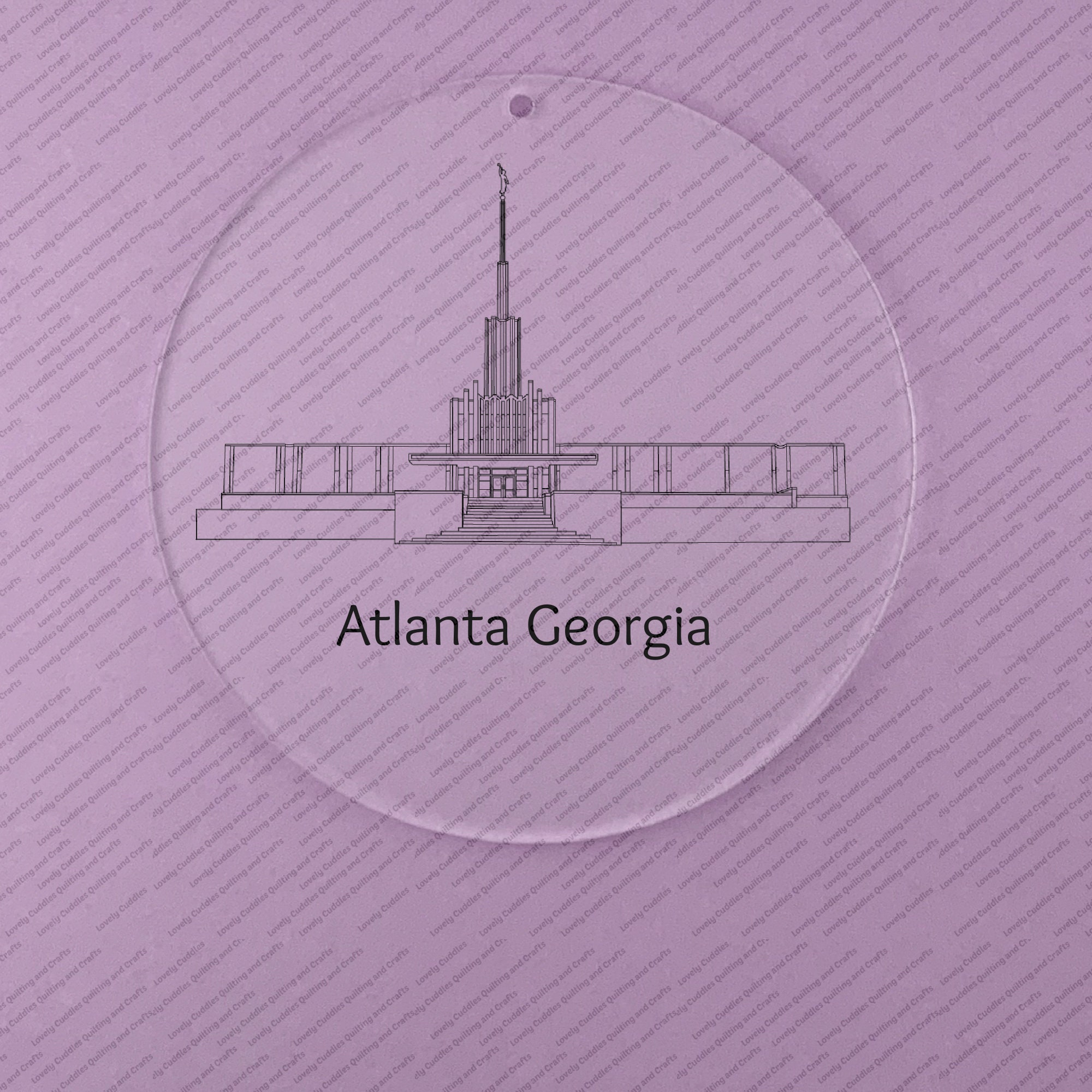 Atlanta Georgia LDS Temple SVG File-digital Download - Etsy