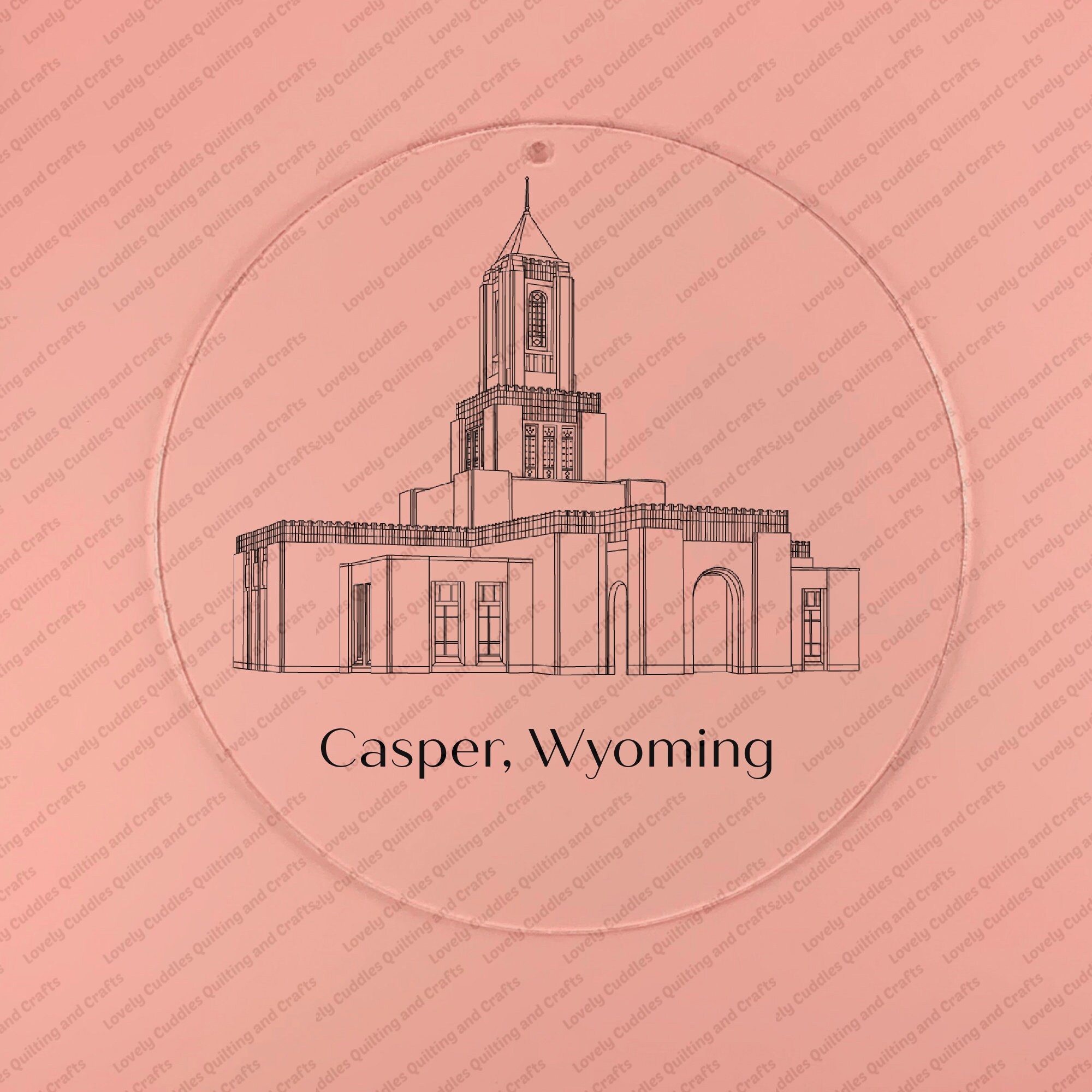Casper Wyoming LDS Temple SVG File-digital Download - Etsy Australia