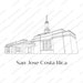 San Jose Costa Rica LDS Temple SVG File-digital Download - Etsy