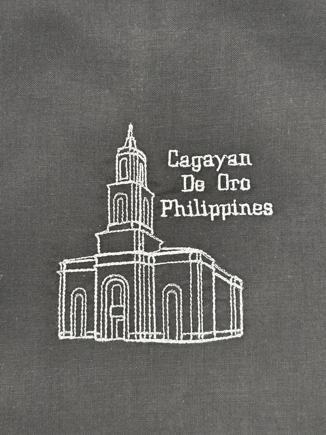 Cagayan De Oro, Philippines Temple Embroidery File-digital Download ...